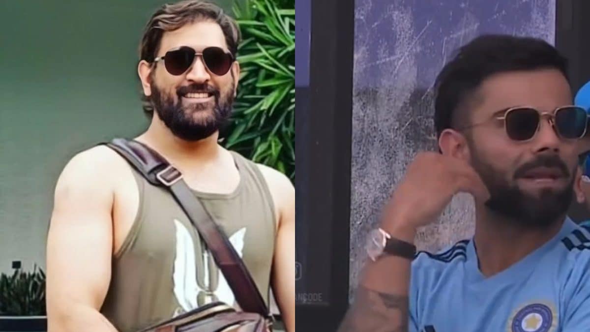 After Virat Kohli, MS Dhoni Spotted Sporting Black Shades; CSK Legend's ...