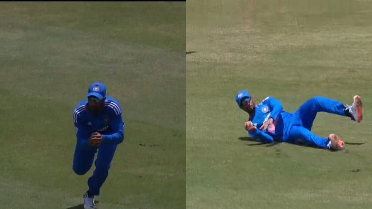 WATCH: Tilak Varma Grabs a Stunner on India Debut to Dismiss Johnson ...