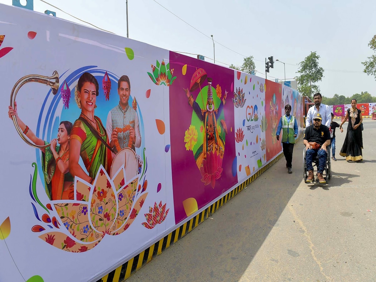 In Pics | Delhi Decked Up Ahead of G20 Summit to Welcome World Leaders ...
