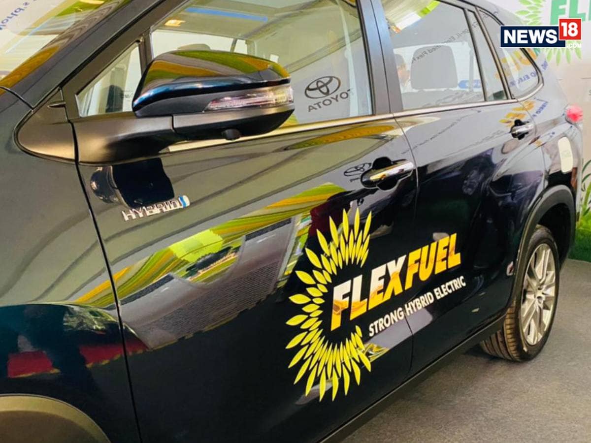 IN PICS: Toyota Innova Hycross Flex Fuel Prototype - News18