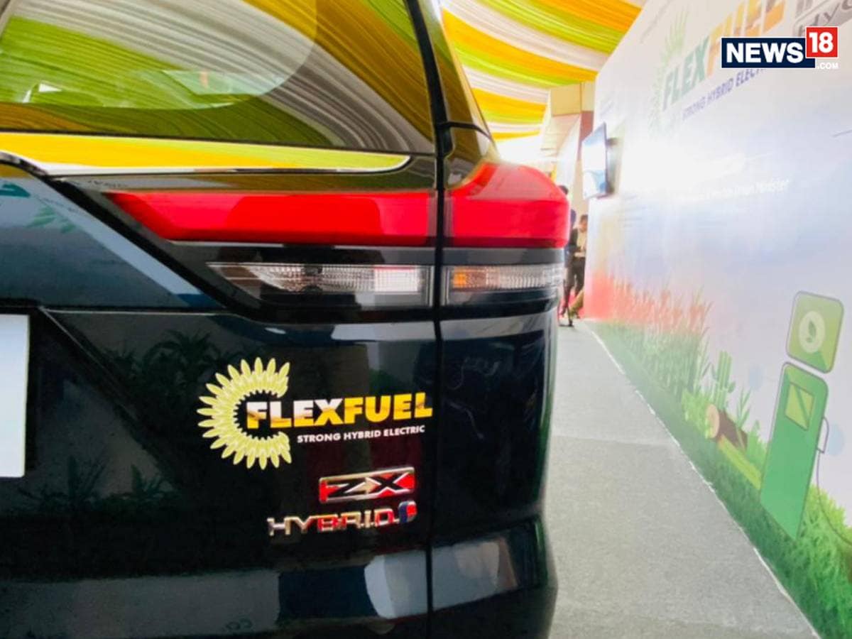 IN PICS: Toyota Innova Hycross Flex Fuel Prototype - News18