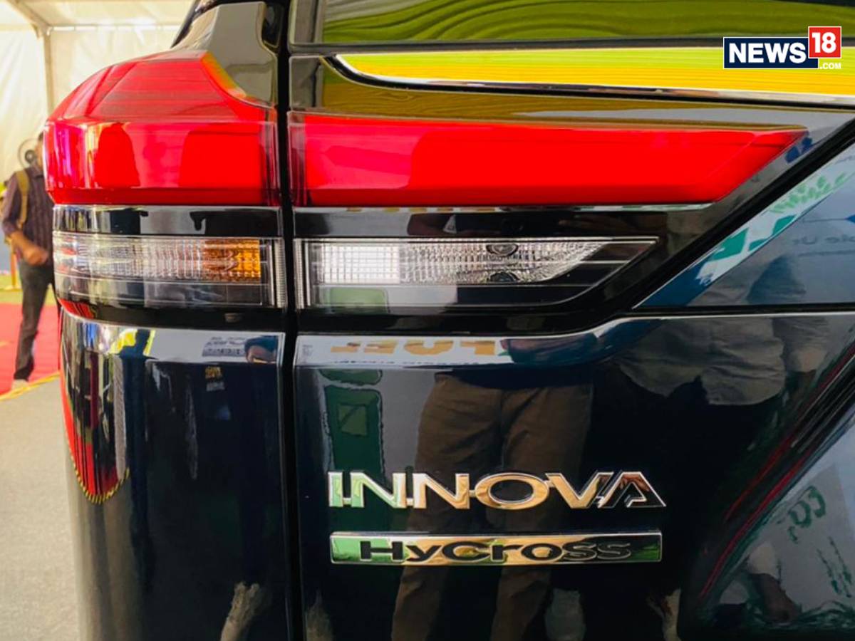 IN PICS: Toyota Innova Hycross Flex Fuel Prototype - News18