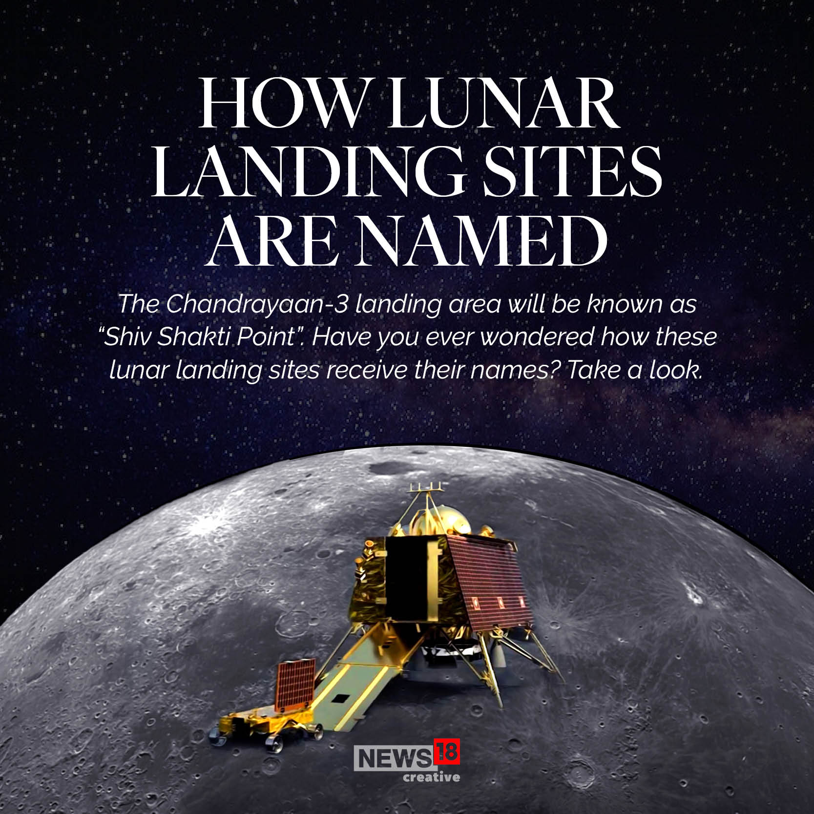 Chandrayaan-3 Touchdown Area Named Shiv Shakti Point | A Look at How ...