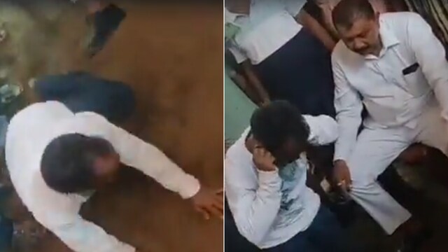 WATCH | Jharkhand's Ex-MLA Kicks Man, Makes Him Lick Spit for 'Making Videos of Women Bathing ...