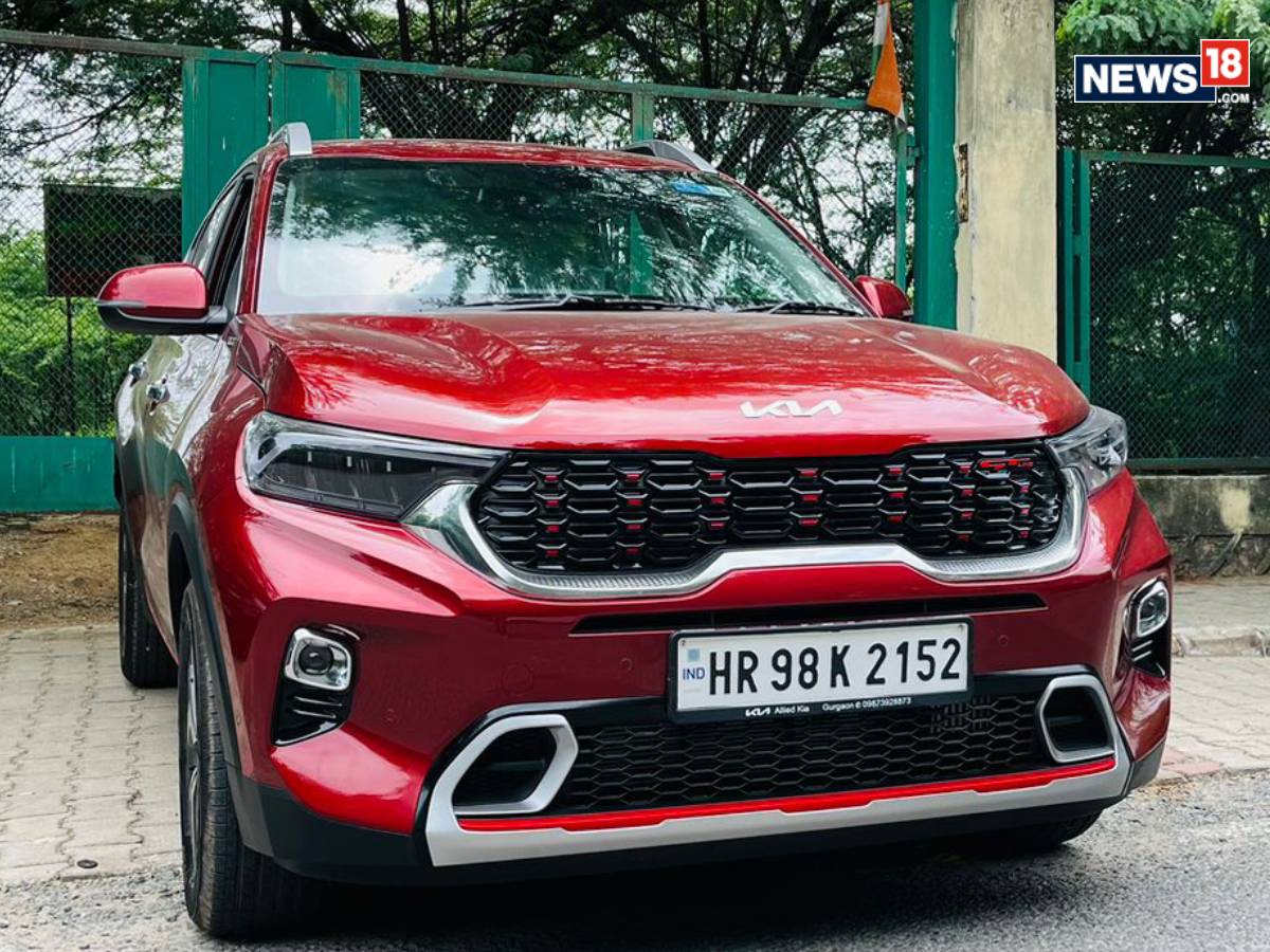 Kia Sonet GT Line in Pics: See Design, Features, Interior and More in ...