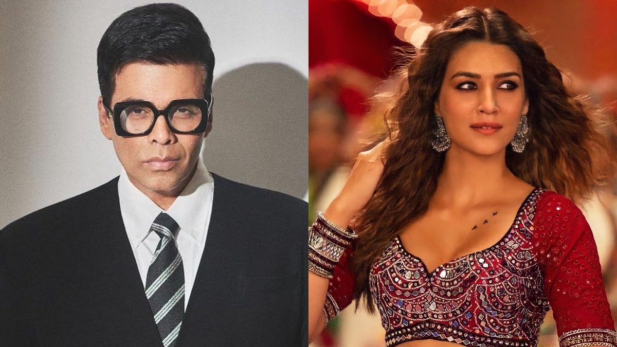 Karan Johar Gets Trolled For Asking Kriti Sanon If She Is Jealous Of