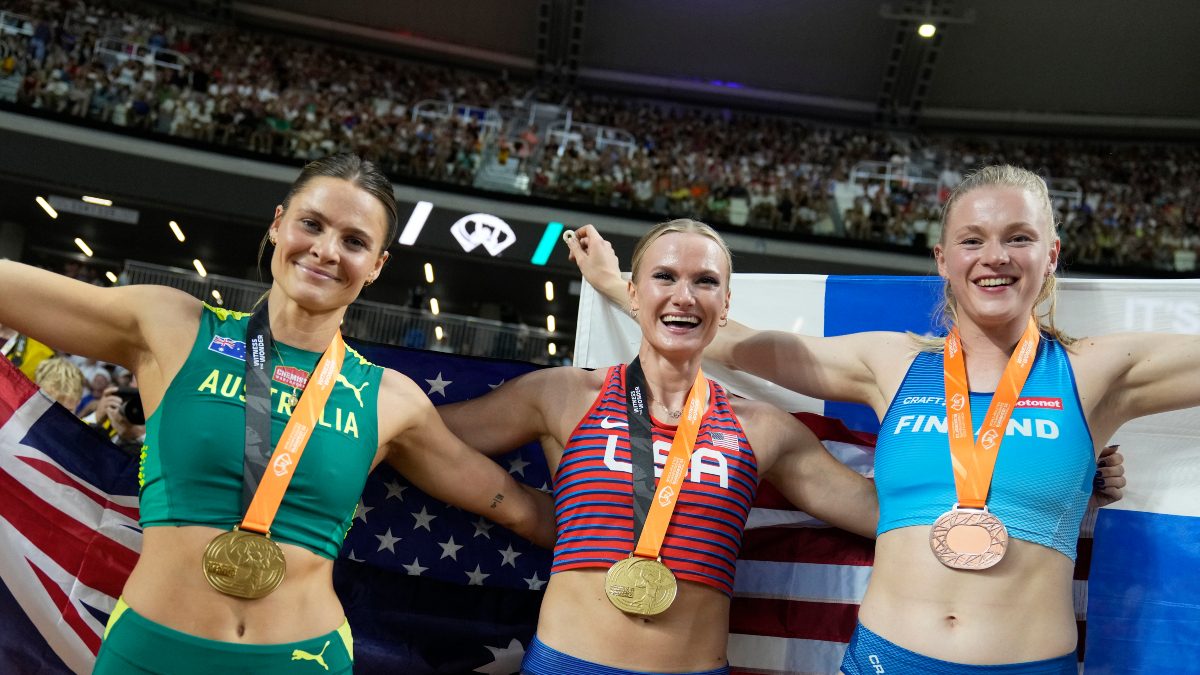 World Athletics Championships 2023: Katie Moon And Nina Kennedy Share ...