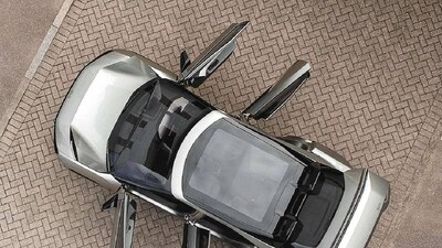Production-Ready Mahindra BE.05 Electric SUV First Images Revealed ...