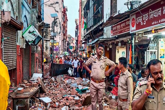 FIR Registered Against Owner of Building Which Collapsed Near Mathura's ...