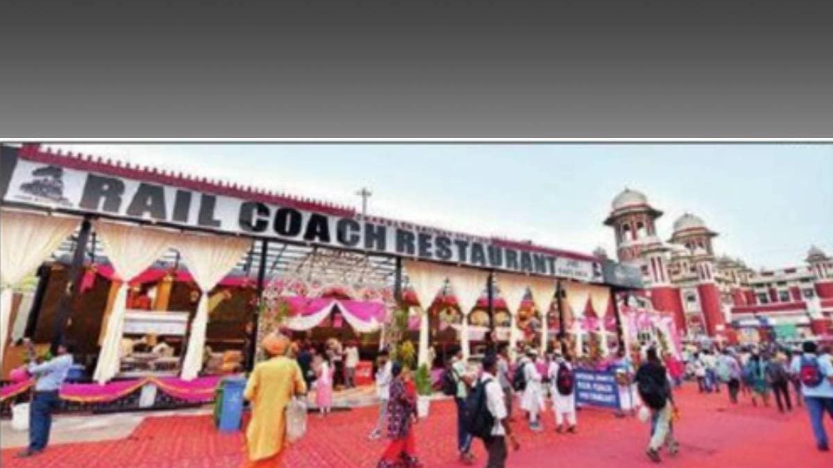 Rail Coach Restaurant, which operates 24x7, is open at Lucknow Railway ...