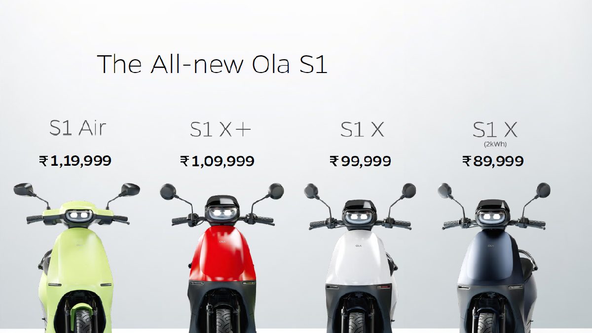 New Ola S1 Electric Scooter Range Gets 75,000 Bookings in Just 15 Days ...