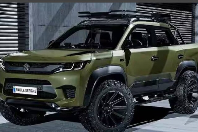Maruti Suzuki Brezza Pickup Truck Render Images Leave Internet in Shock ...