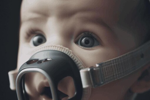 This Mask Calms Crying Babies In An Instant, But There's A Catch - News18