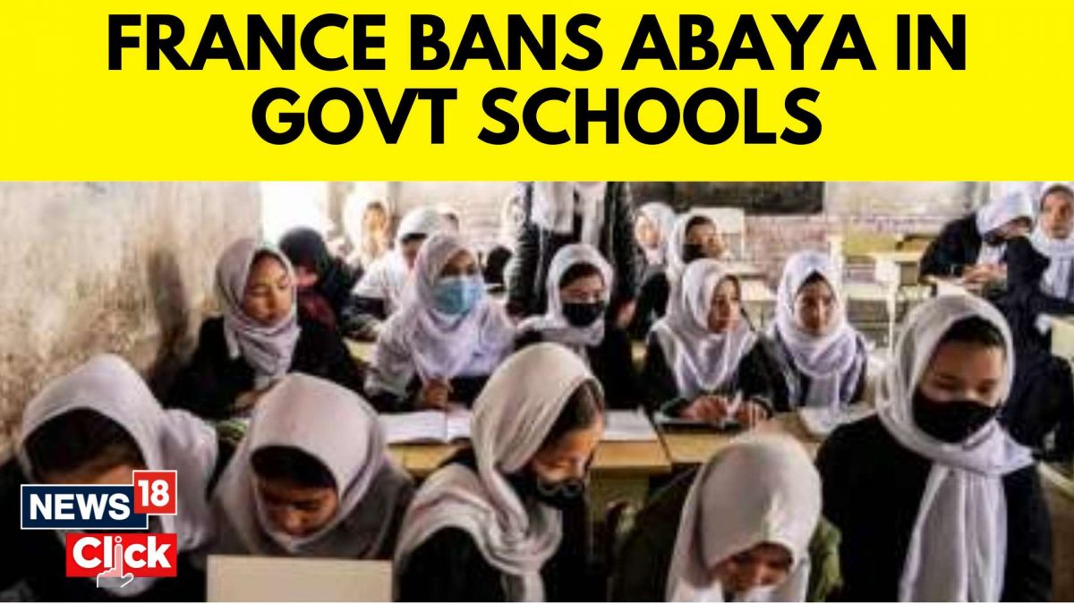 French Ban of Abaya Robes in Schools Draws Applause, Criticism - News18