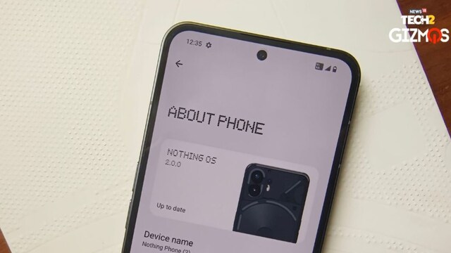 Nothing Phone 1 Now Getting Nothing OS 2.0 Update: All Details | Tech ...