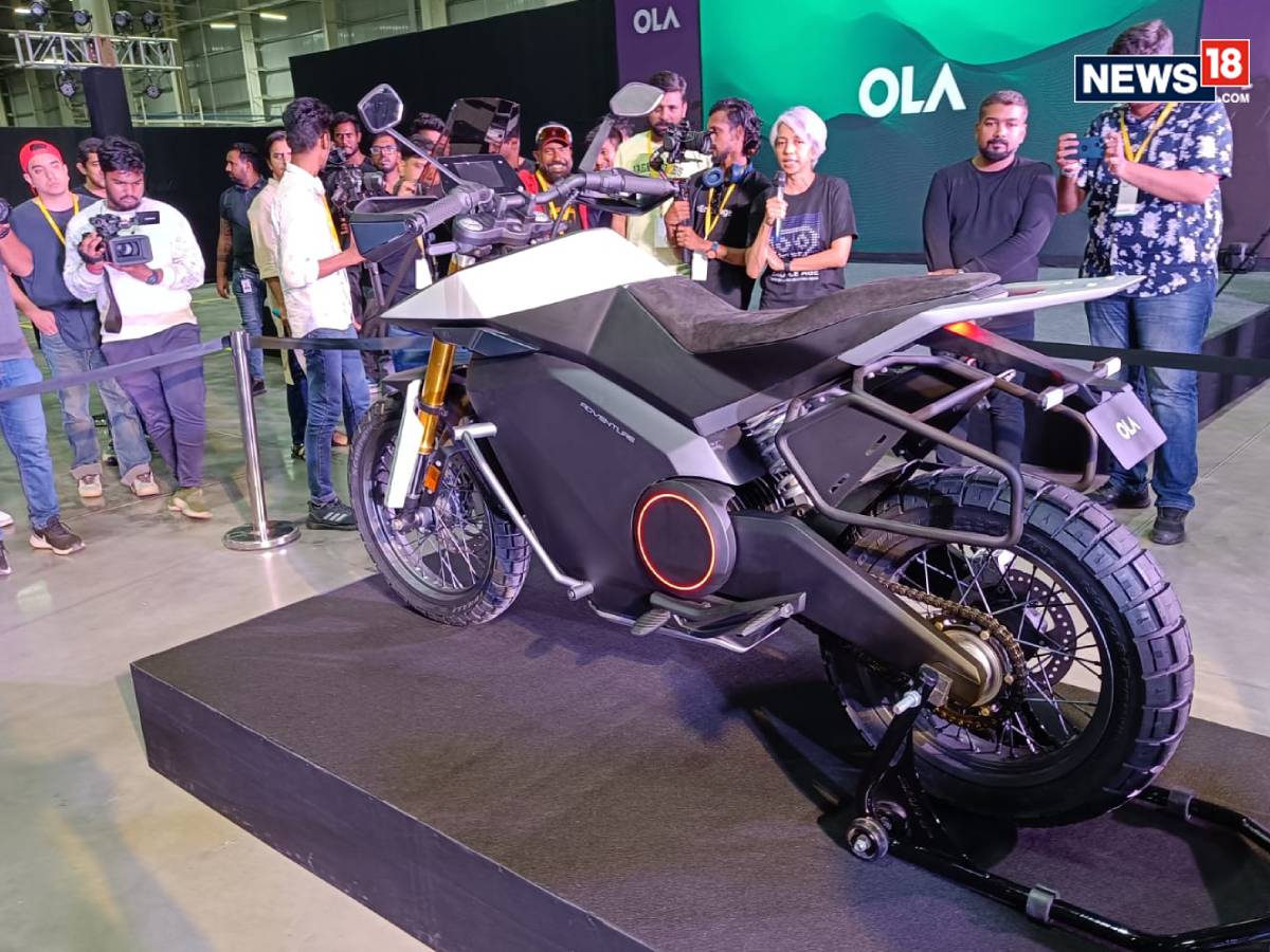 Ola Electric Adventure Motorcycle in Pics: See Design, Features, and More in Detail - News18