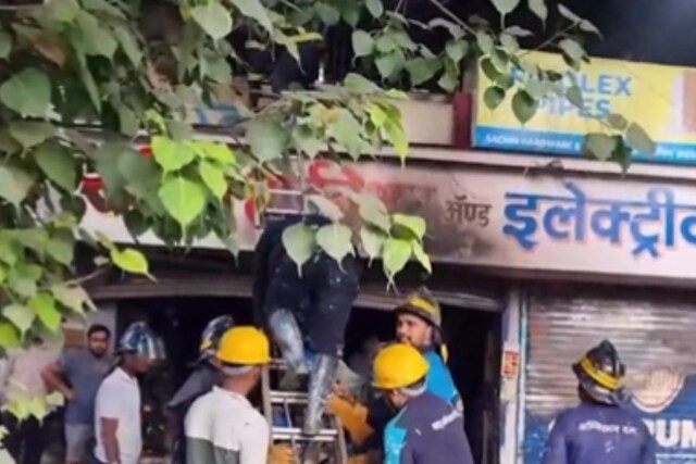 Pune: 4 Dead in Massive Fire at Electric Hardware Store; Short Circuit ...