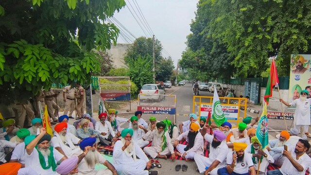 Punjab Farmers Protest: Security Up At Borders; 4,500 Cops On Roads As ...