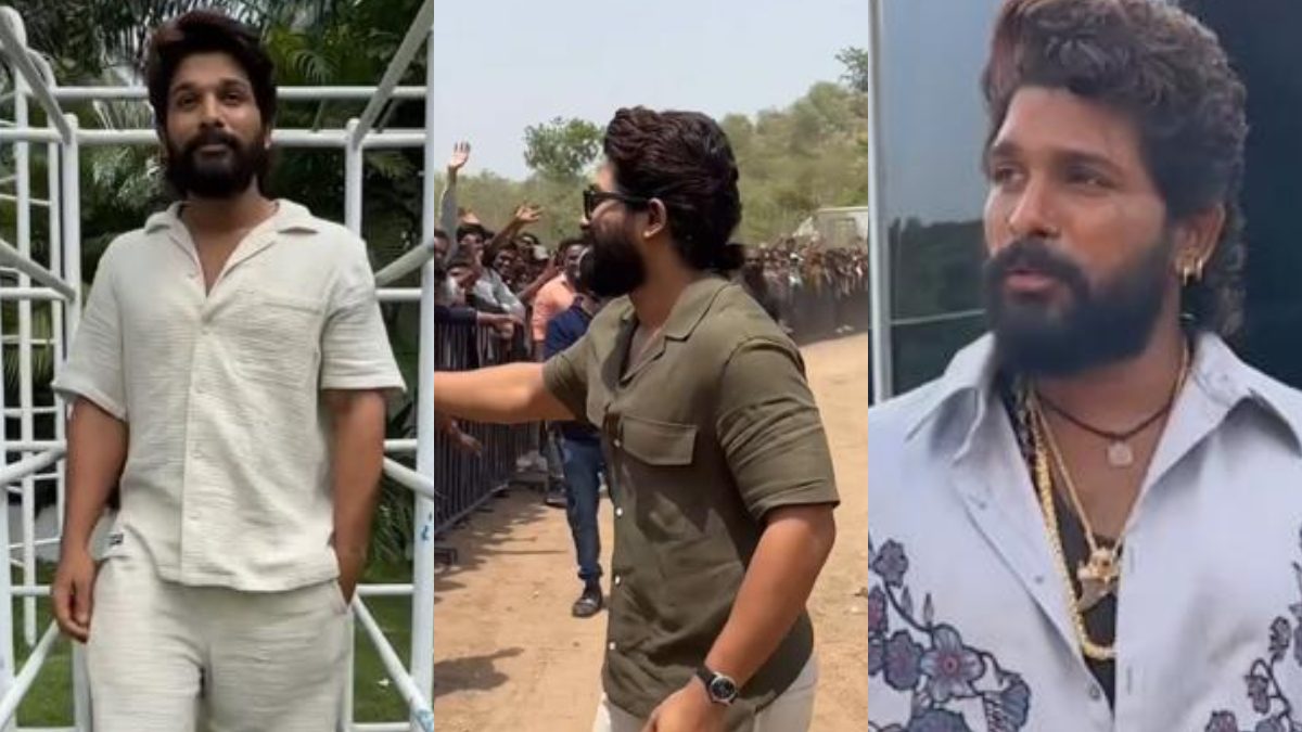 Pushpa 2: Allu Arjun Drops BTS From Shoot in New Video, Calls It His ...