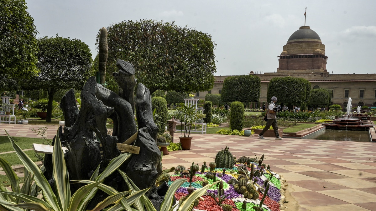 Amrit Udyan To Open On Friday; 225-year-old Sheesham Tree, Floral Clock ...