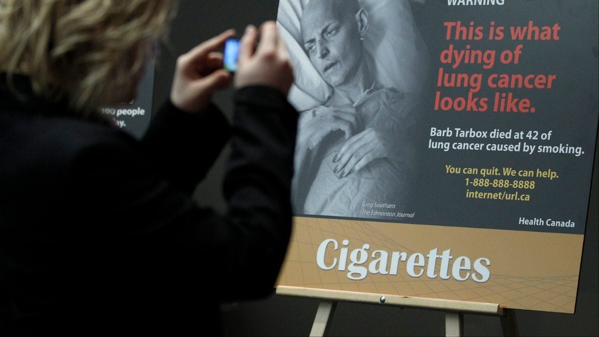 ‘Poison in Every Puff’: Individual Cigarettes in Canada to Come with a ...