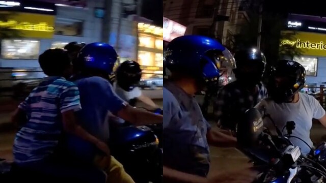 Patna Road Rage: Father Fights With KTM Rider Who Bumped into Him at ...