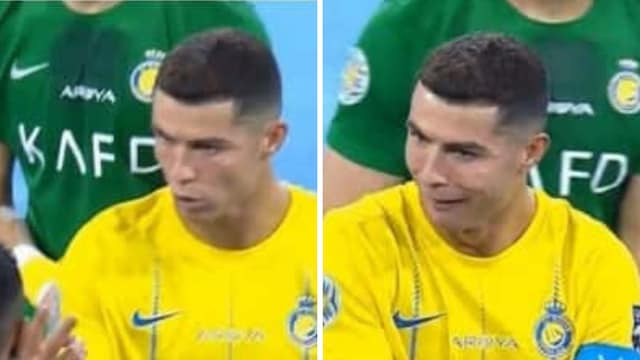 Cristiano Ronaldo's Stunned Look Caught on Camera After Being Snubbed ...