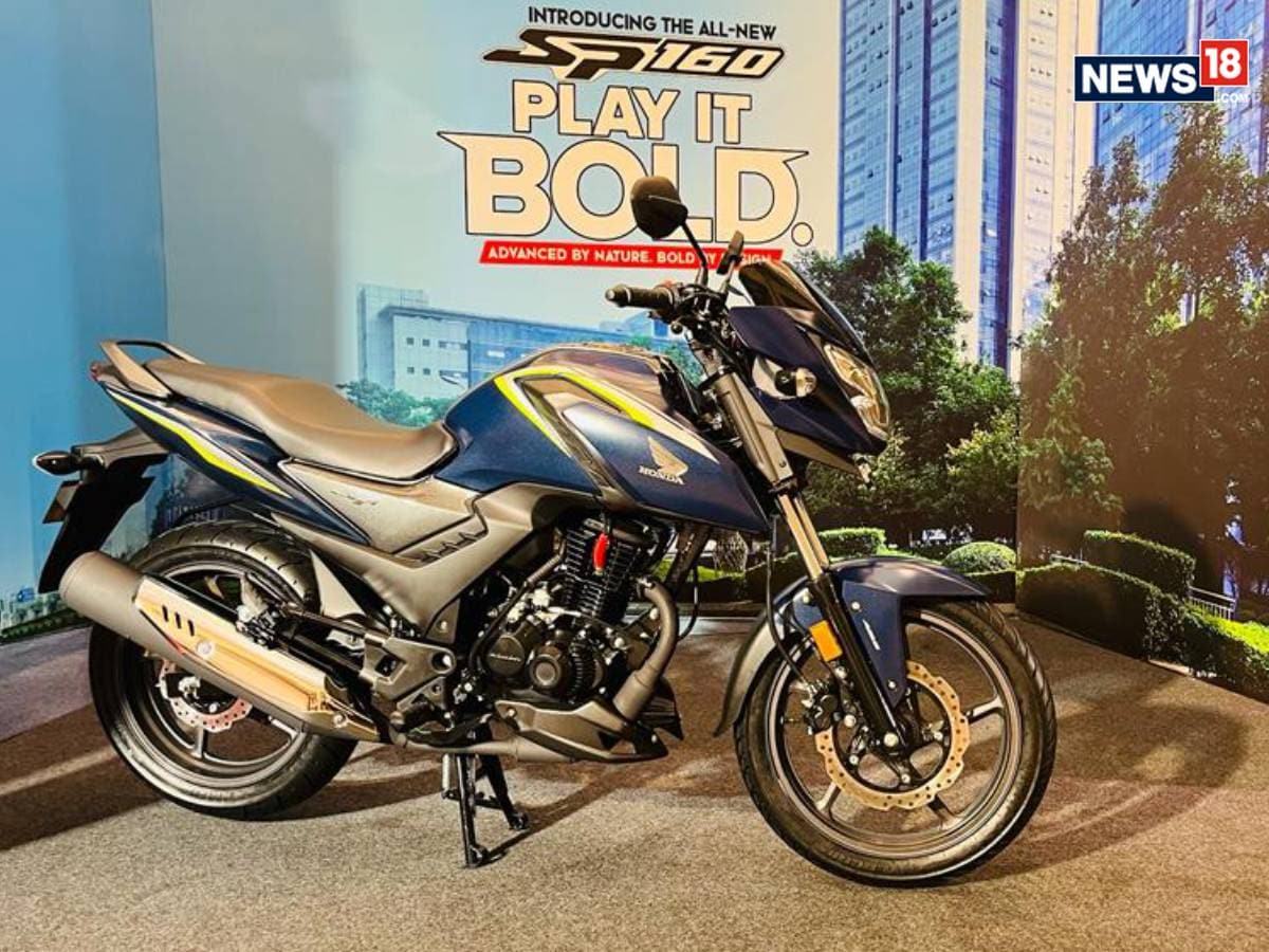 All-New Honda SP160 in Pics: See Design, Features, and More in Detail ...