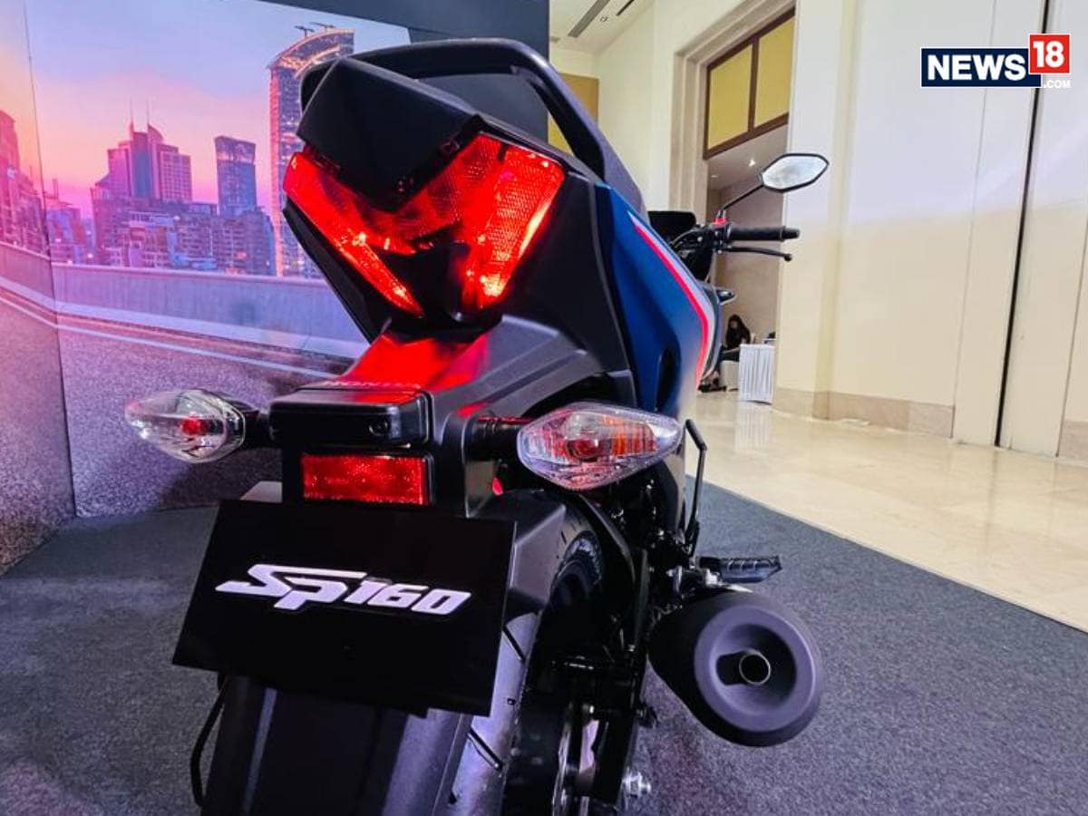 All-New Honda SP160 in Pics: See Design, Features, and More in Detail ...