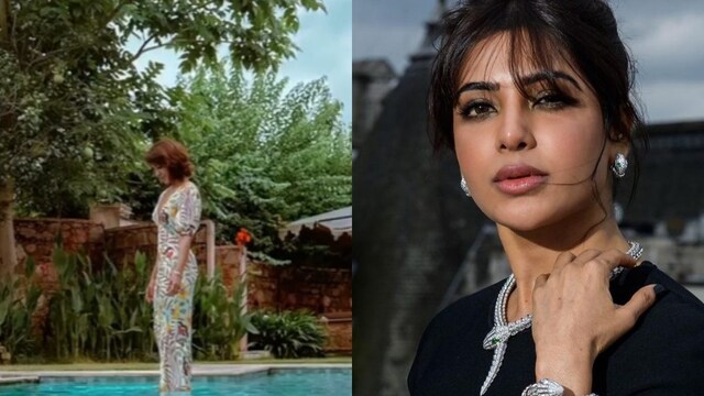 Samantha Ruth Prabhu Looks Like A Summer Dream In A Pool Amid Acting Break To Recover From ...