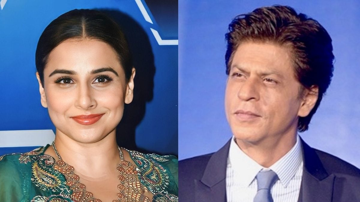 Shah Rukh Khans Epic Reply Wins Hearts As Vidya Balan Asks If He Purchased Awards Watch News18