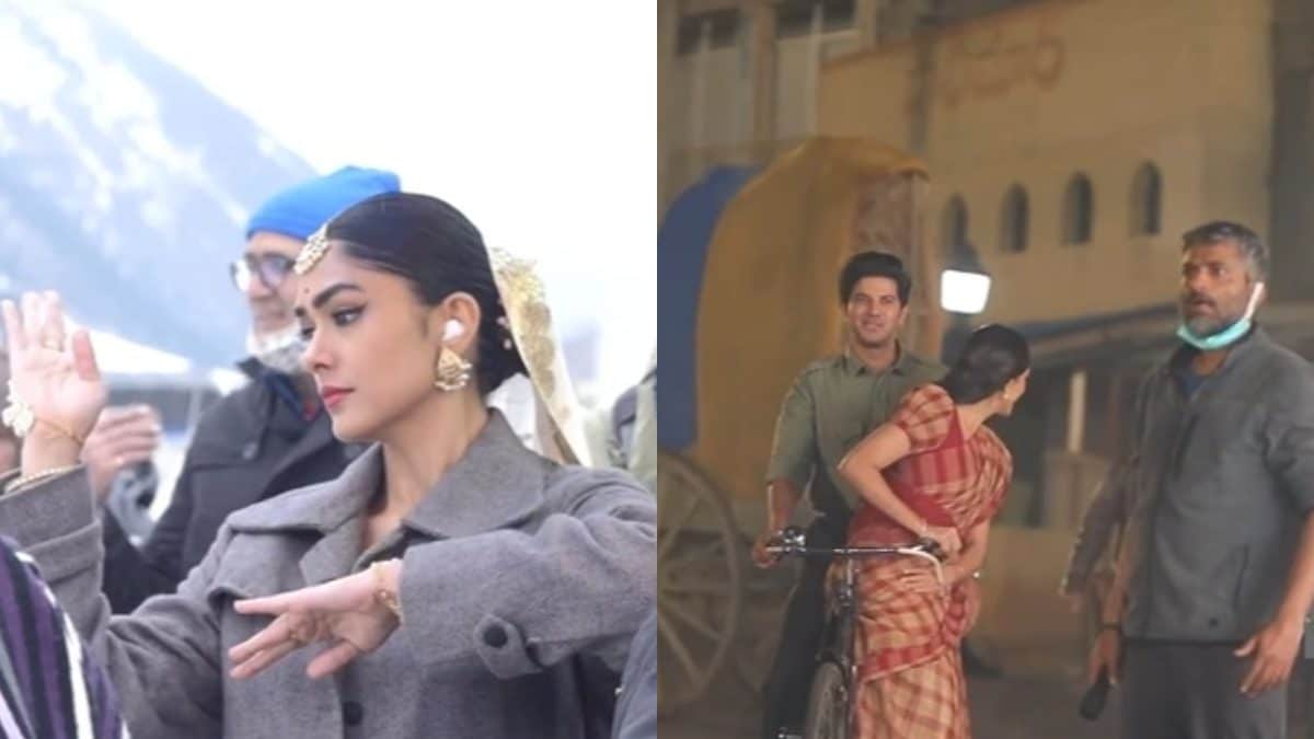 Mrunal Thakur Celebrates One Year Of Sita Ramam, Drops BTS Video ...