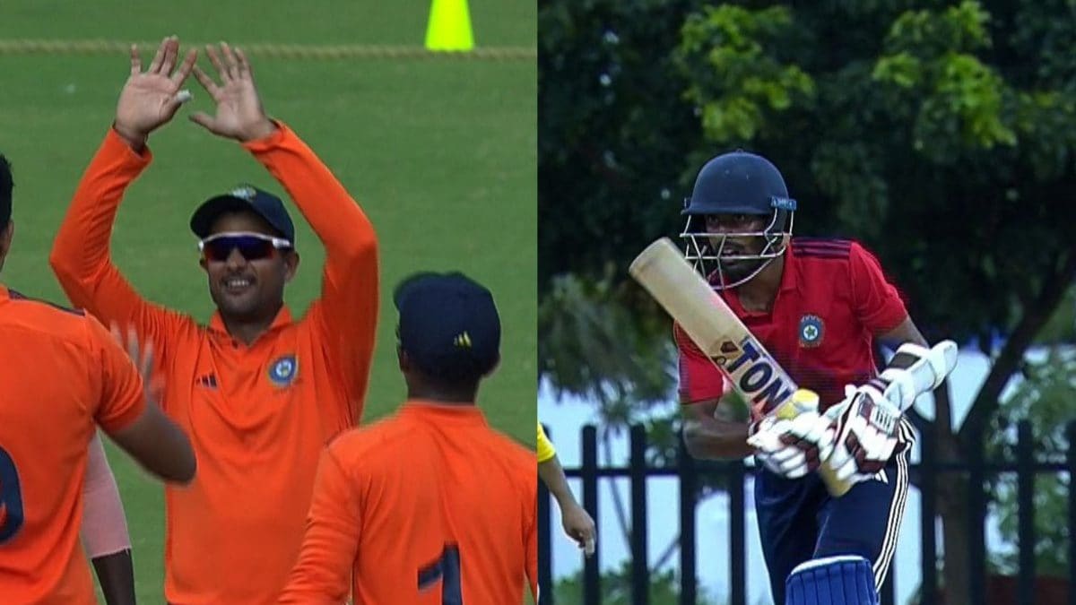 Deodhar Trophy 2023 Final Highlights: South Zone Beat East Zone by 45 ...