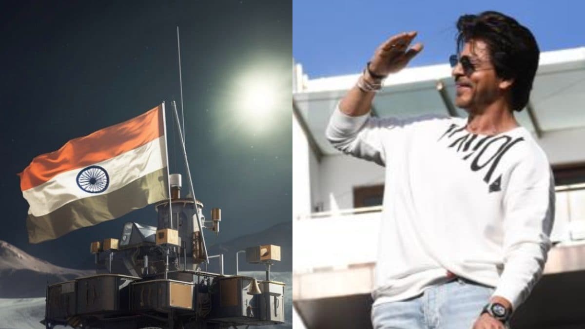Shah Rukh Khan Sings 'Chaand Taare' After Moon Landing, Says 'Aaj India ...
