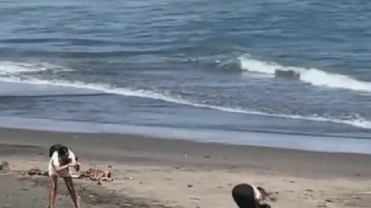 Viral: Influencer Picks Up Beach Trash, Gets Herself Clicked And Dumps ...