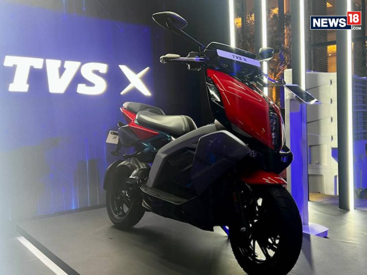 TVS X Electric Scooter in Pics: See Design, Features, Interior and More ...
