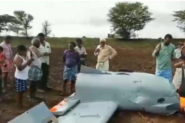 Watch | DRDO's Tapas Drone Crashes In Village Near Karnataka's ...