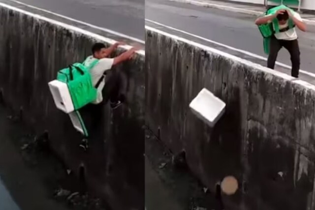 Watch: Hilarious Food Delivery Fails Take The Internet By Storm - News18