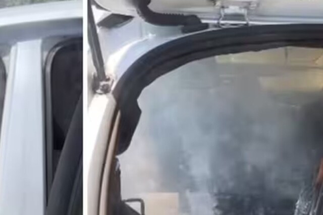 Woman Leaves Mirror Inside Car Only To Find Her Vehicle On Fire Later ...