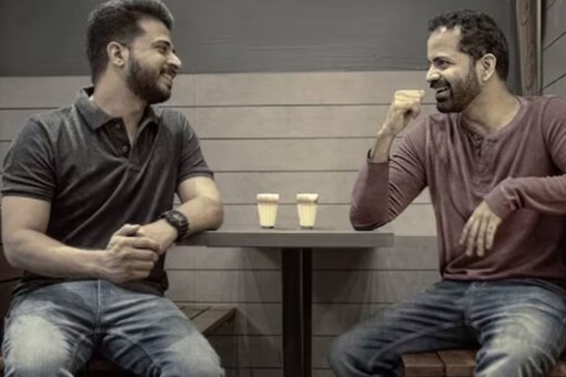 Vinay Fort’s New Look At Ramachandra Boss & Co Press Meet Triggers Meme ...