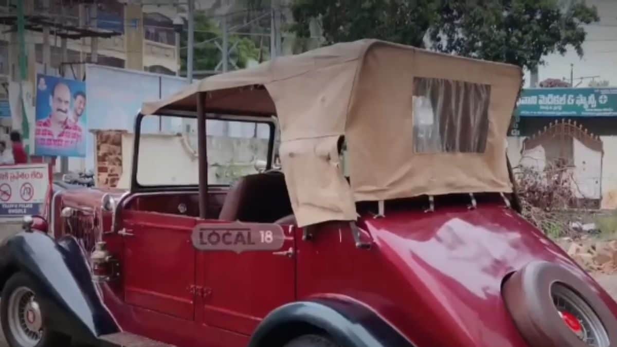 Vintage Car, Used In SS Rajamouli's RRR, Now On The Streets Of Andhra ...