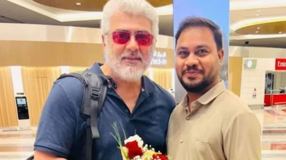 Fan Frenzy At Chennai Airport As Ajith Kumar Returns From Bike Tour ...