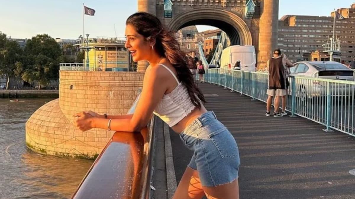 Payal Rajput Exudes Panache In White Top And Denim Shorts On London's ...