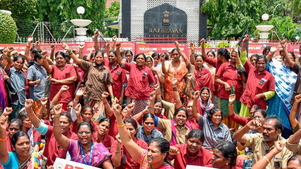 TSRTC Merger Bill: After Bus Transport Workers Strike, Telangana Guv ...