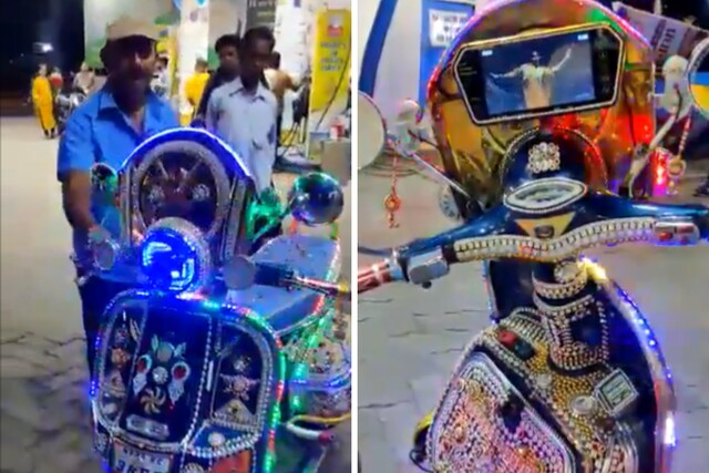 This Extravagantly Decorated Scooter Is Unlike Anything You Have Seen ...