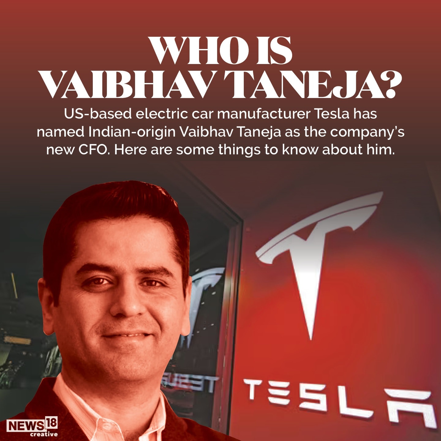 IN PICS: Who Is Tesla's New CFO Vaibhav Taneja? Check His Education ...