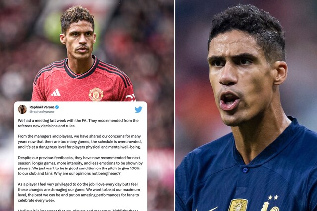 Why are Our Opinions Not Being Heard: Raphael Varane Lashes Out at 'Too ...