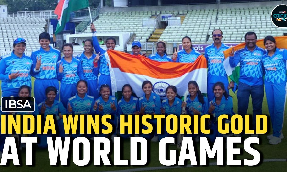 Indian womens blind cricket team wins historic gold in World Games ...