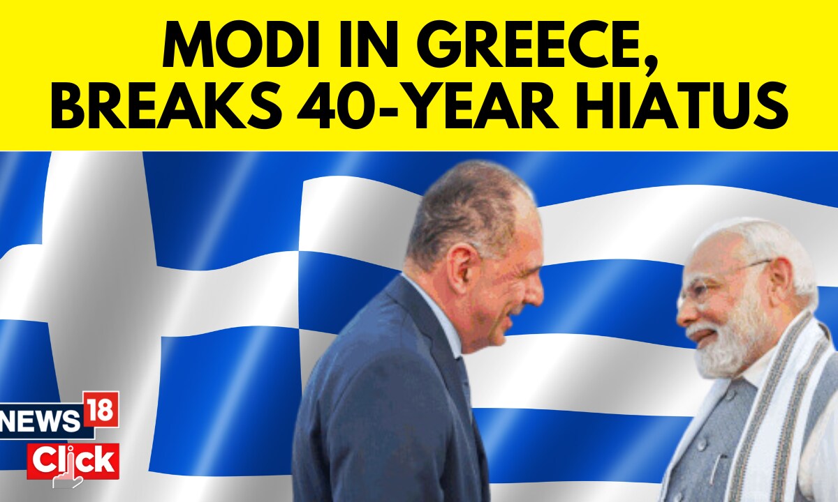 PM Modi Receives Warm Welcome In Greece - News18
