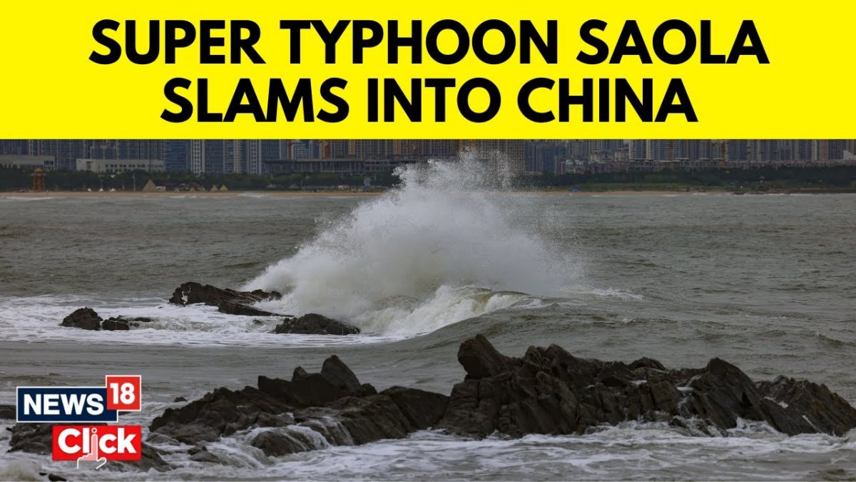 China News | Typhoon Saola | China Sounds Highest Warning As Storm ...